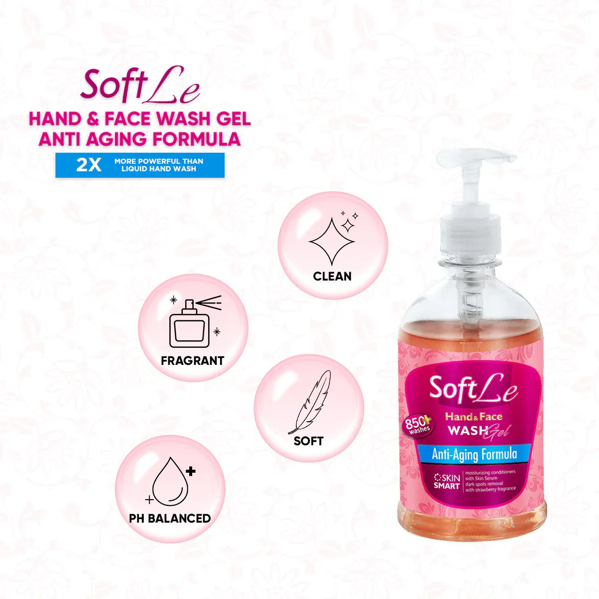 Softle Hand and best Face Wash in Pakistan (450ml) – ysons